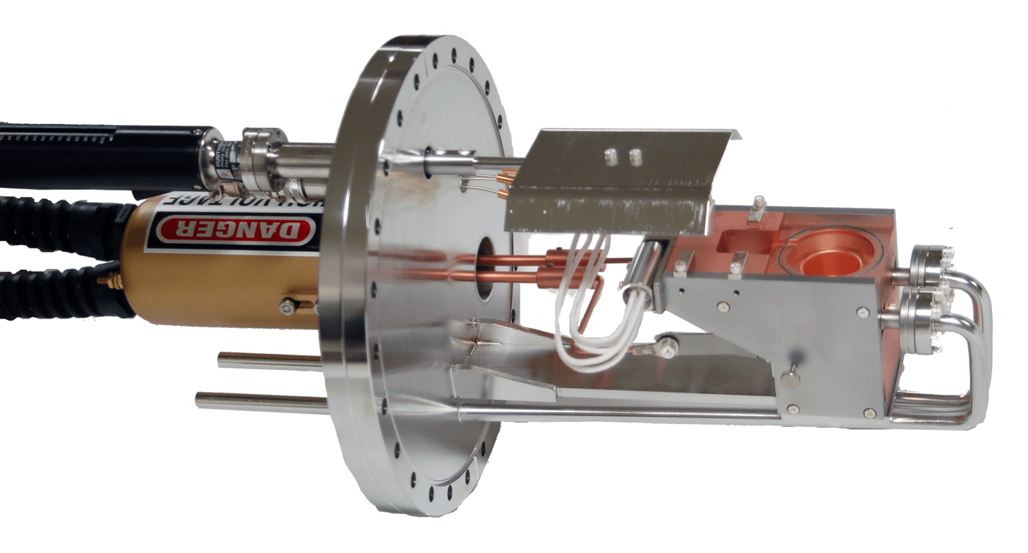 Custom Flange Mounted E-Beam Sources | Telemark